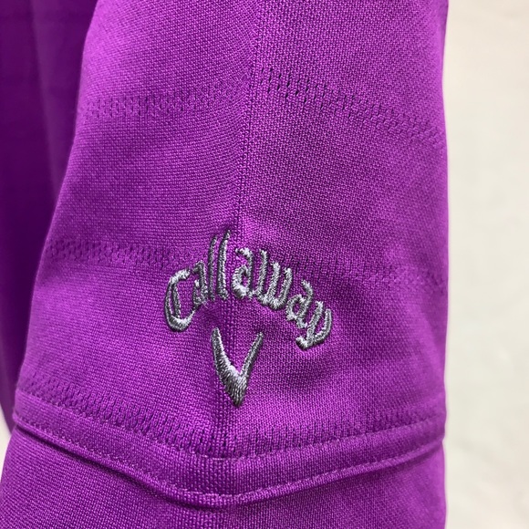 Callaway | Shirts | Callaway Cgm45 Purple Magic Mens Optivent Polo ...